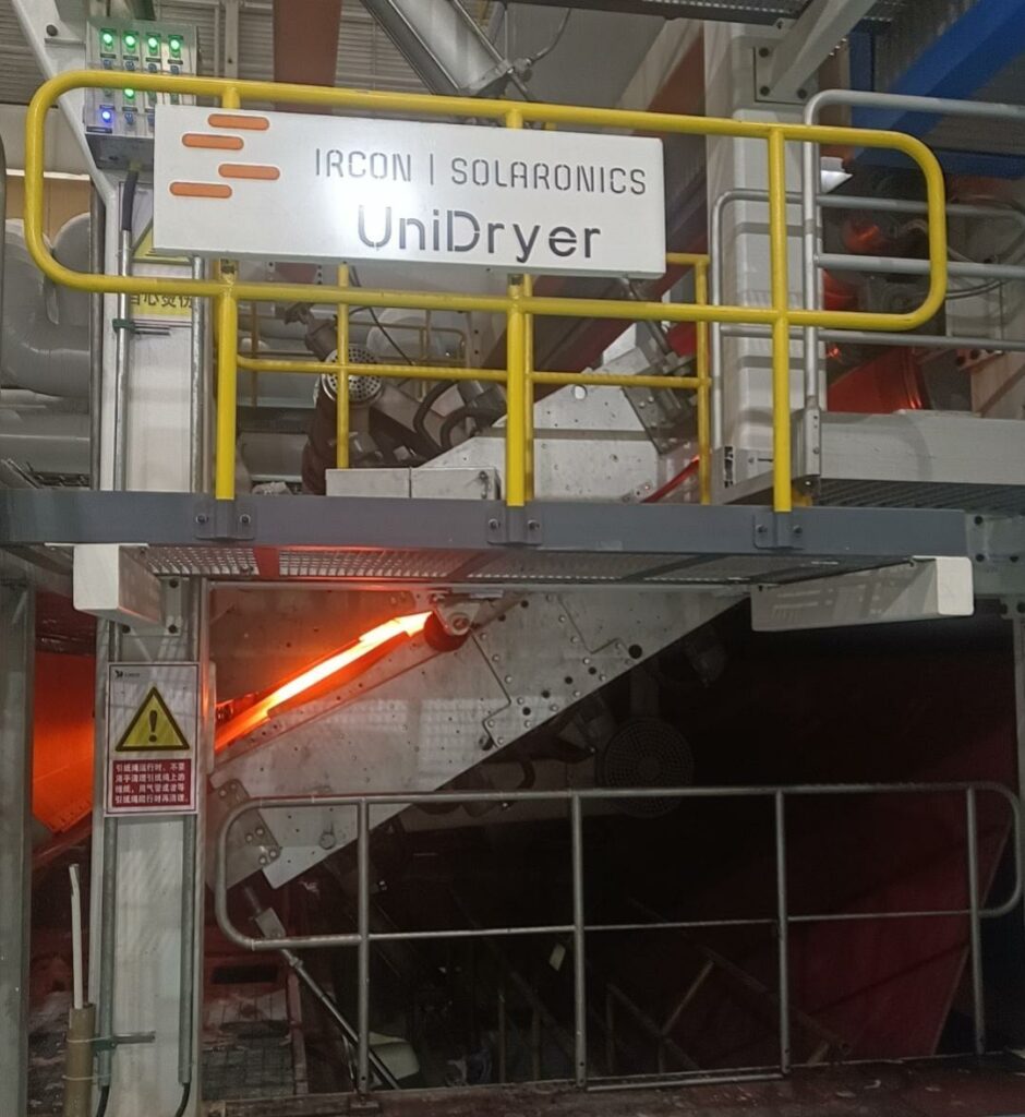 Ircon-Solaronics starts up new UniDryer® V3 at Wuzhou Special Paper ...
